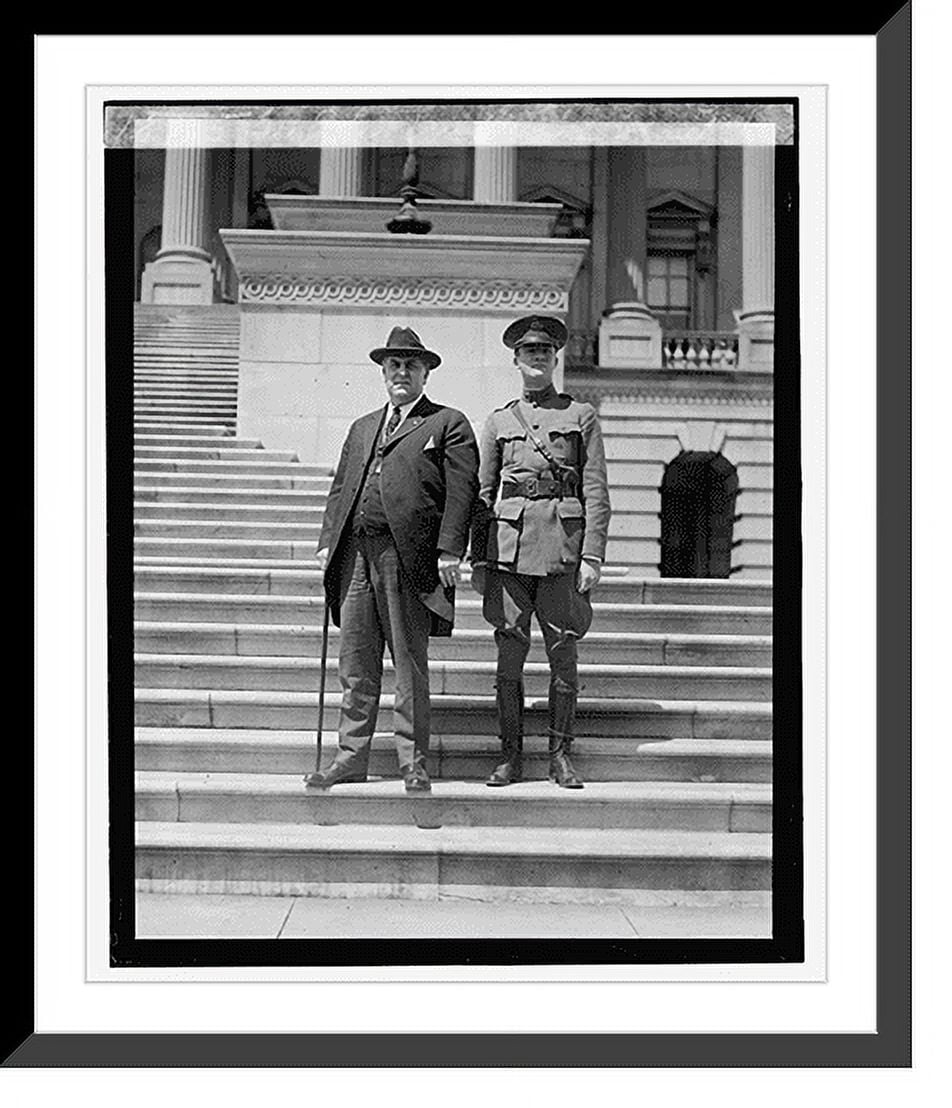 Historic Framed Print, Gov. E. Lee Trinkle & Col. Herain W. Smith, 5/20 ...