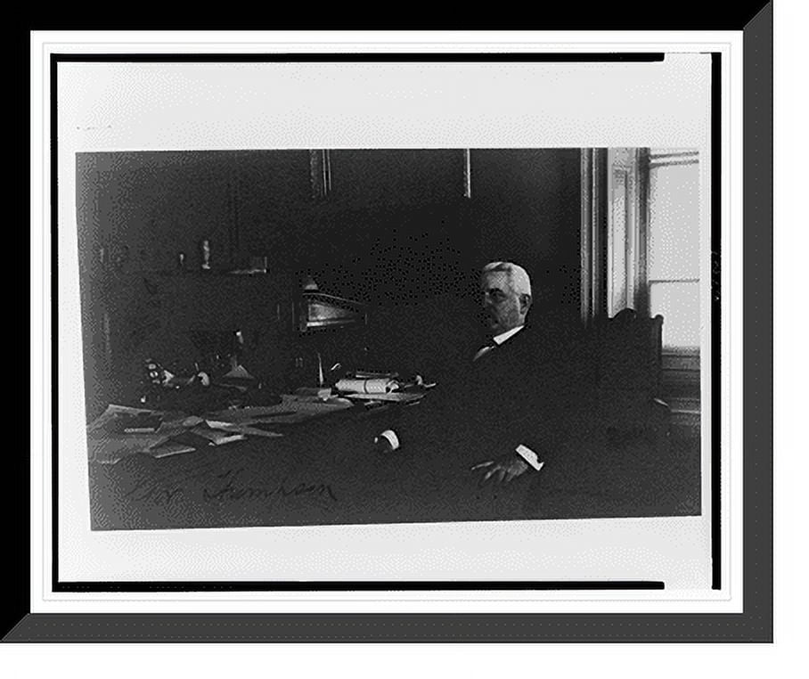 Historic Framed Print, [Gov. Thompson(?), Treasury Department employee ...