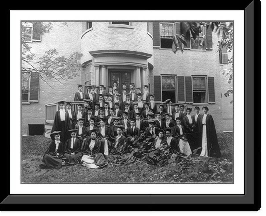 Historic Framed Print, [Graduating class of 1902, Radcliffe College ...