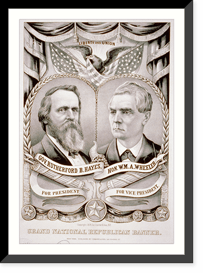 Historic Framed Print, Grand National Republican banner - 2, 17-7/8" x ...