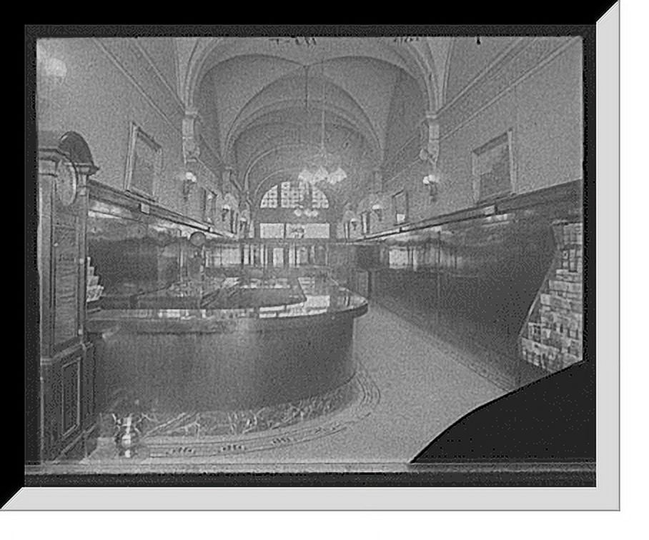 Historic Framed Print, [Grand Trunk Western Railroad, ticket office ...