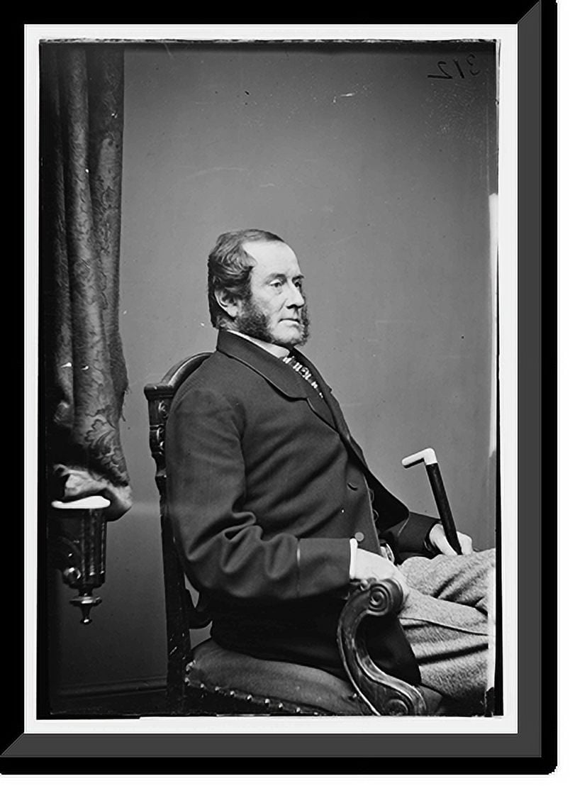 Historic Framed Print, Greggs Gen. Theodore (not in uniform), 17-7/8" x ...