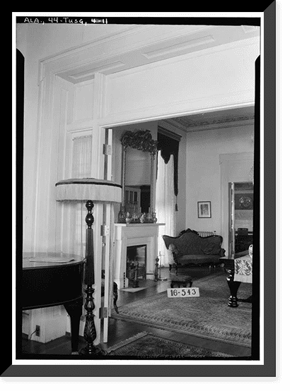 Historic Framed Print, Grey Columns, Old Montgomery Road (Institute ...