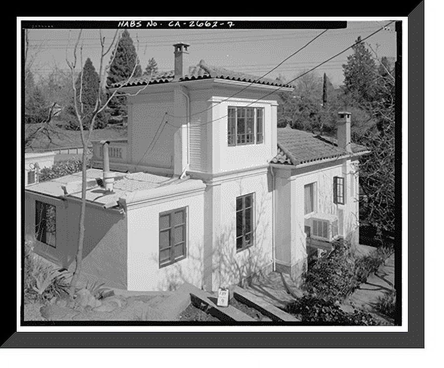 Historic Framed Print, Guiseppe Murer House, 1121 Folsom Boulevard ...