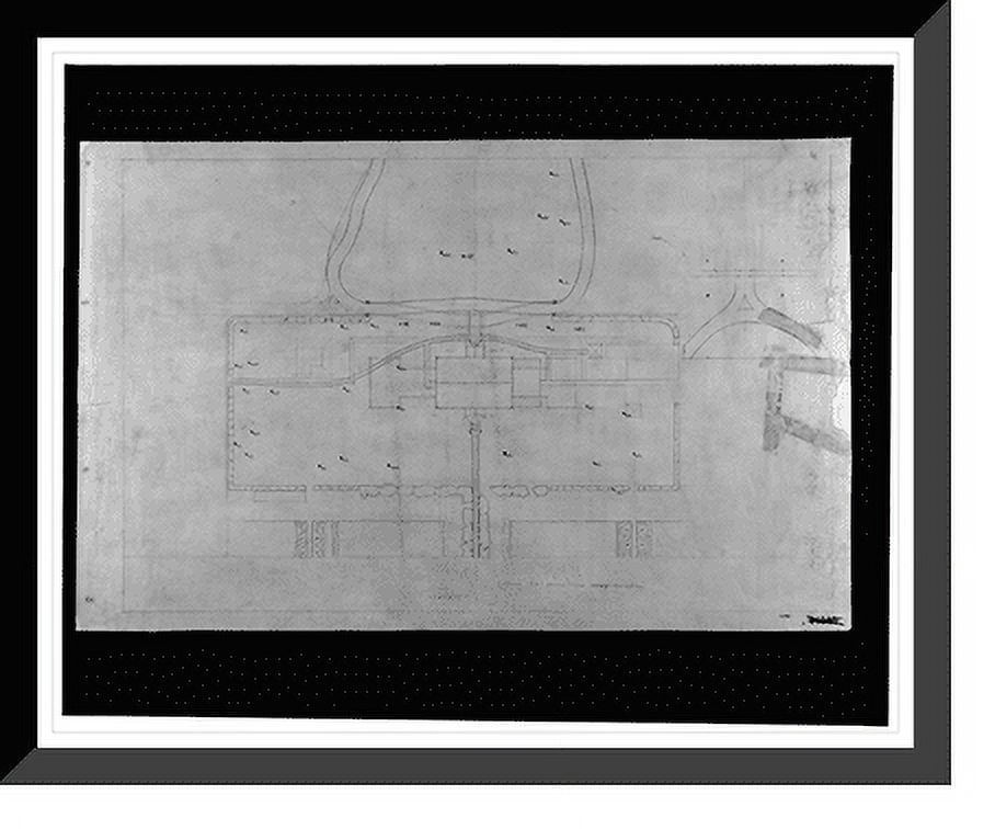 Historic Framed Print, [Gunston Hall, Lorton vicinity, Fairfax Co., Va ...