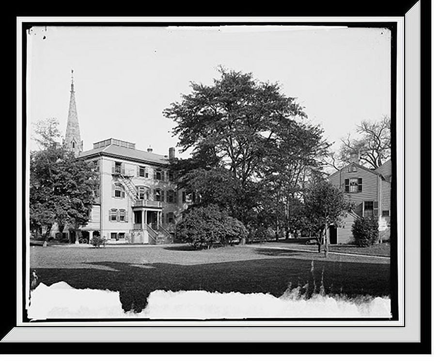 Historic Framed Print, Gymnasium and Fay House, Radcliffe College, 17-7 ...