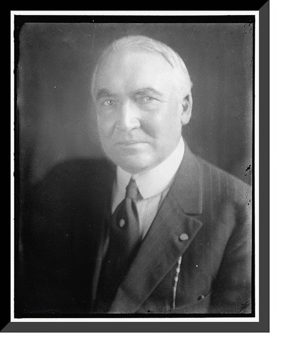Historic Framed Print, HARDING, WARREN G. HONORABLE, 17-7/8" x 21-7/8 ...