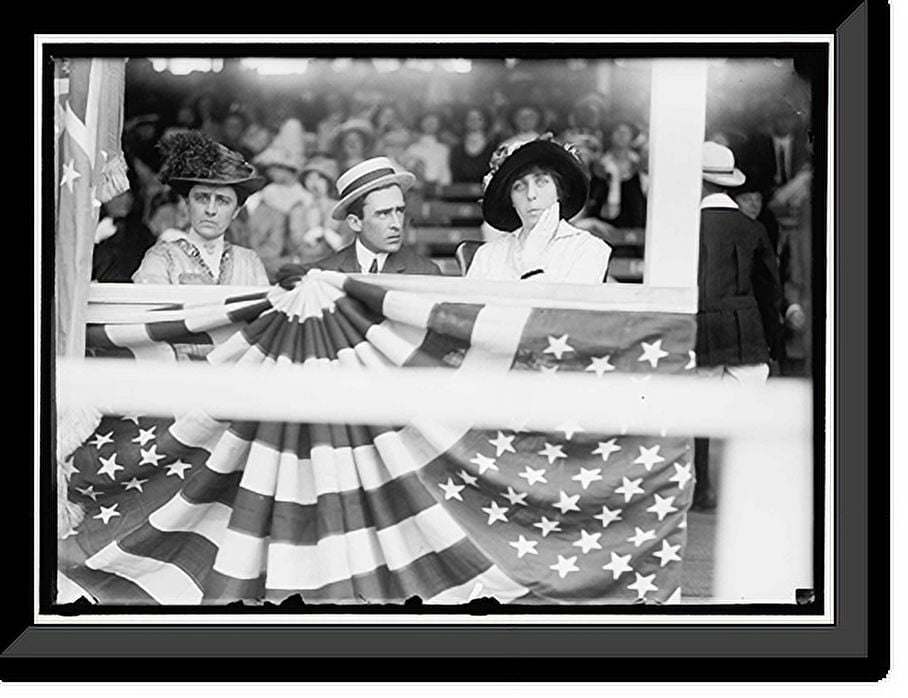 Historic Framed Print, HORSE SHOWS. MISS HELEN WOODROW BONES; DR. CARY ...