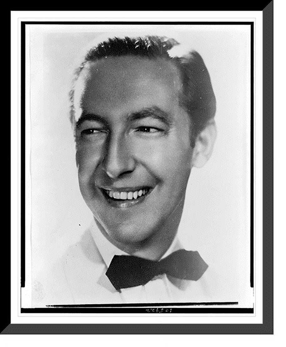 Historic Framed Print, [Hal Kemp, head-and-shoulders portrait, facing ...