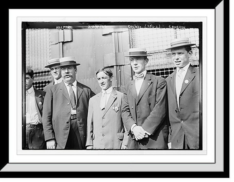 Historic Framed Print, Halpin, J.J. Hayes, Conway, and Cameron ...