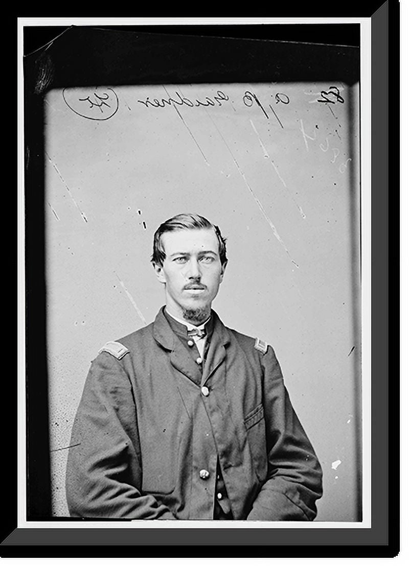 Historic Framed Print, Halstead Hon. Wm. M.C. N.J. Raised the 1st Regt ...