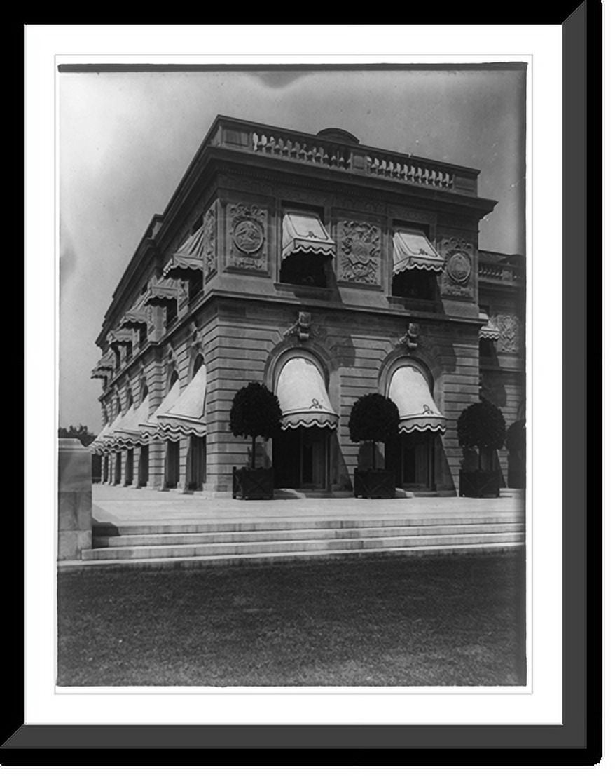 Historic Framed Print, [Hamilton Rice Home in Newport, Rhode Island ...