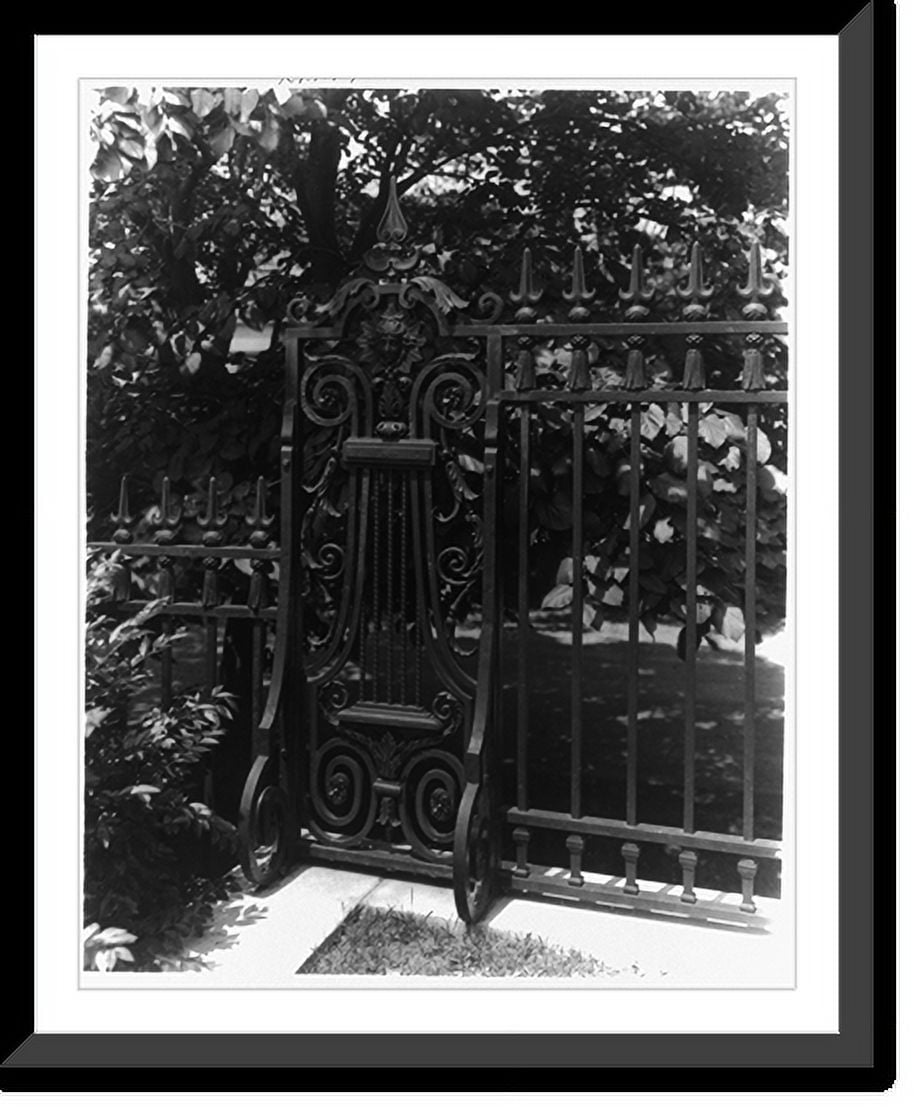 Historic Framed Print, [Hamilton Rice Home in Newport, Rhode Island ...