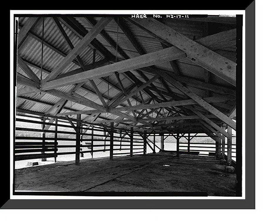 Historic Framed Print, Hanalei Pier, Hanalei Bay off Weke Road, Hanalei ...