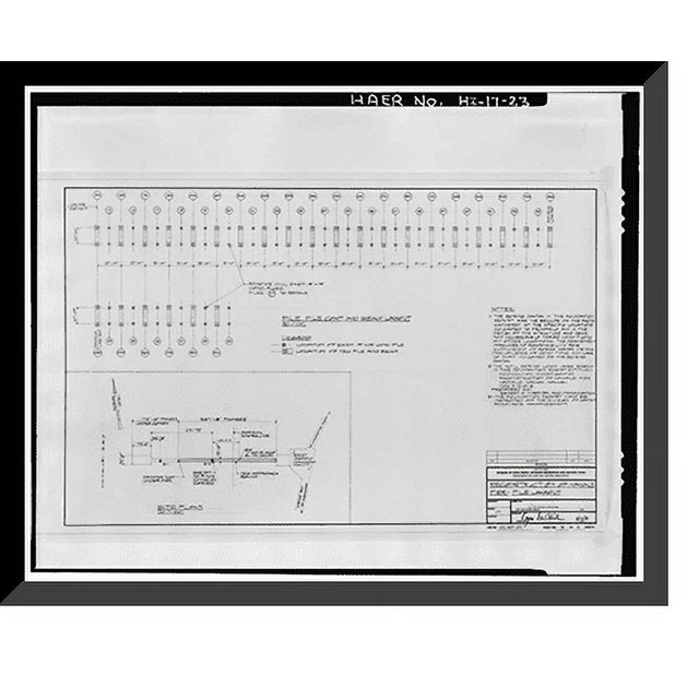 Historic Framed Print, Hanalei Pier, Hanalei Bay off Weke Road, Hanalei ...