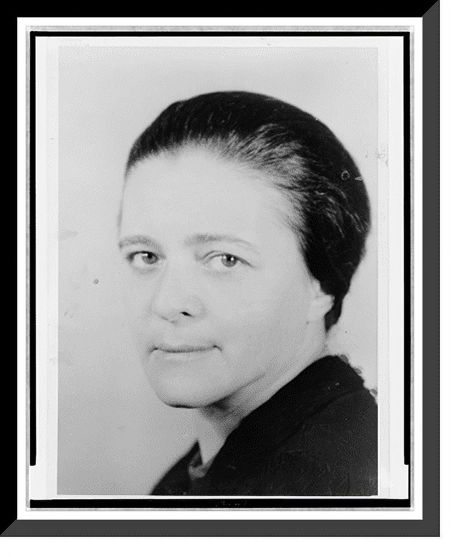 Historic Framed Print, [Hannah Stone, bust portrait, facing left], 17-7 ...