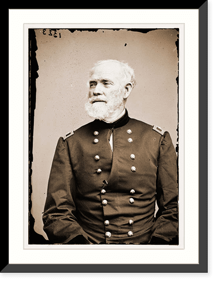 Historic Framed Print, Harney Gen. W.S., 17-7/8" x 21-7/8" - Walmart.com