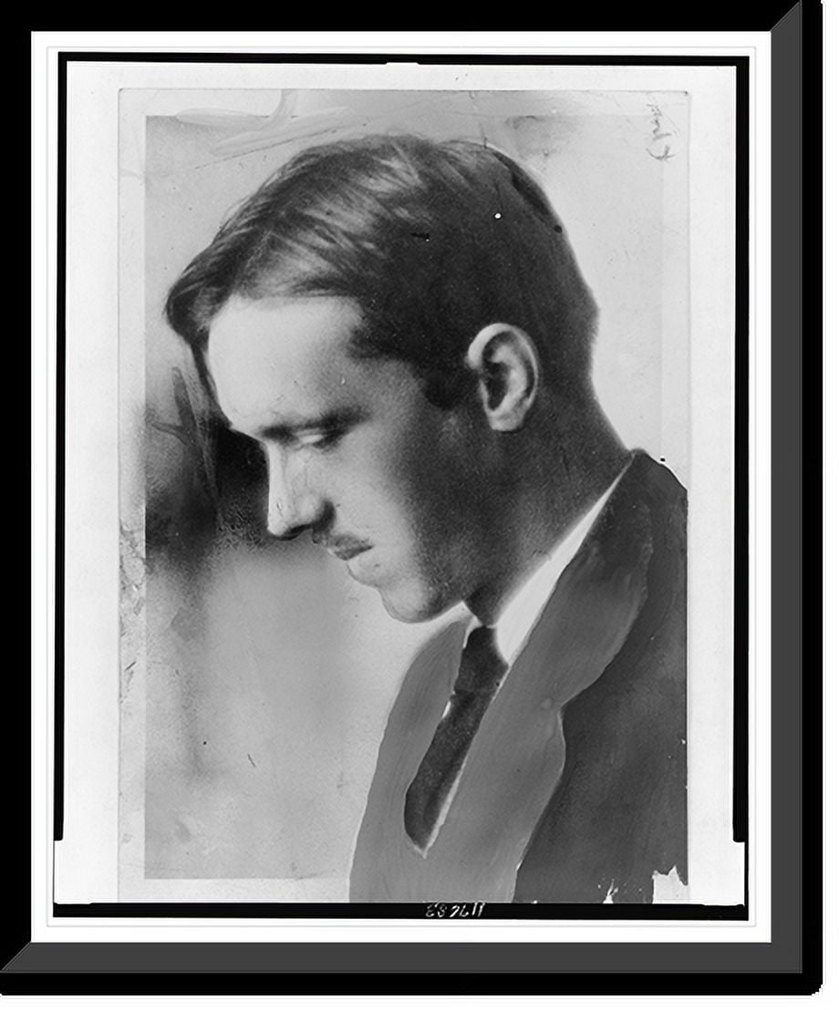 Historic Framed Print, [Harold L. Davis, head-and-shoulders portrait ...