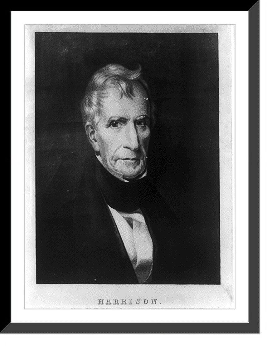 Historic Framed Print, Harrison, 17-7/8" x 21-7/8" - Walmart.com