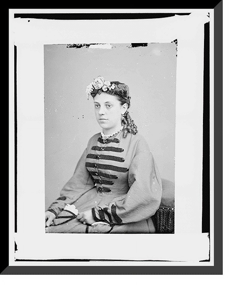 Historic Framed Print, Hayes Mrs. Rutherford B. wife of President, 17-7 ...