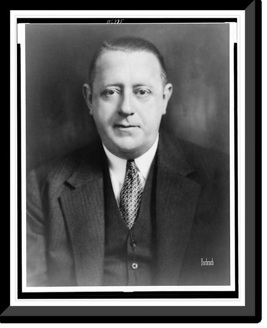 Historic Framed Print, [Hendrik Willem Van Loon, head-and-shoulders ...