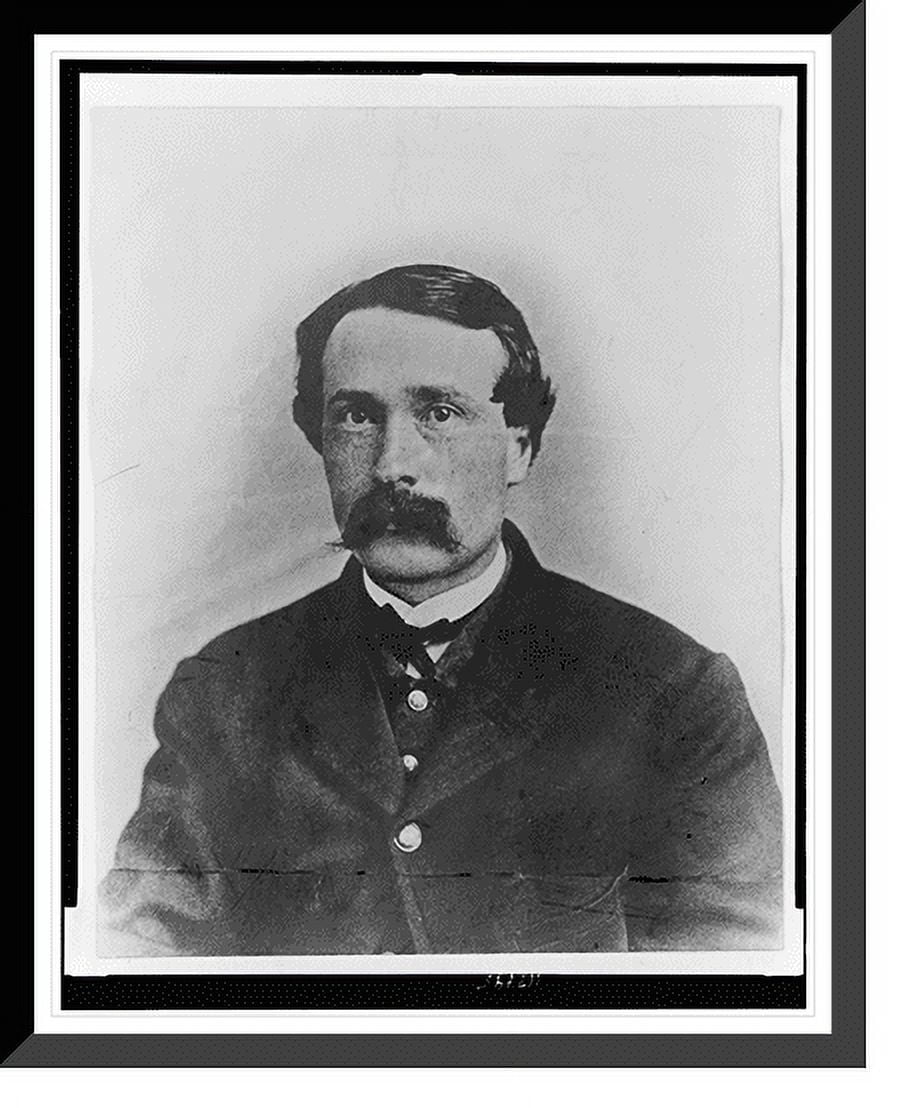 Historic Framed Print, [Henry Butcher, head-and-shoulders portrait ...