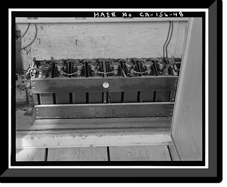 Historic Framed Print, Henry Ford Bridge, Spanning Cerritos Channel ...