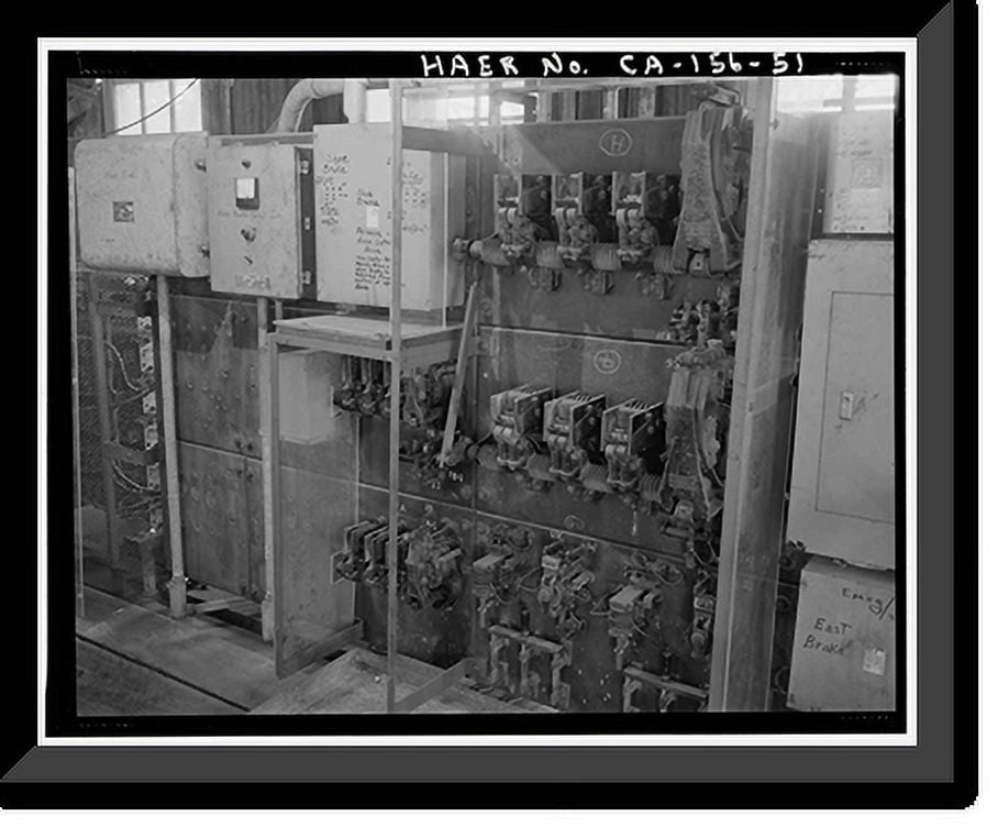 Historic Framed Print, Henry Ford Bridge, Spanning Cerritos Channel ...