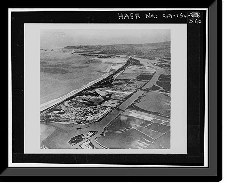 Historic Framed Print, Henry Ford Bridge, Spanning Cerritos Channel ...