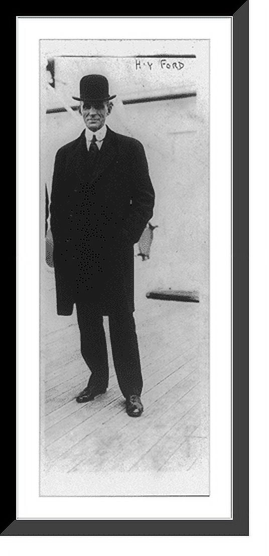 Historic Framed Print, [Henry Ford, full-length portrait, standing ...