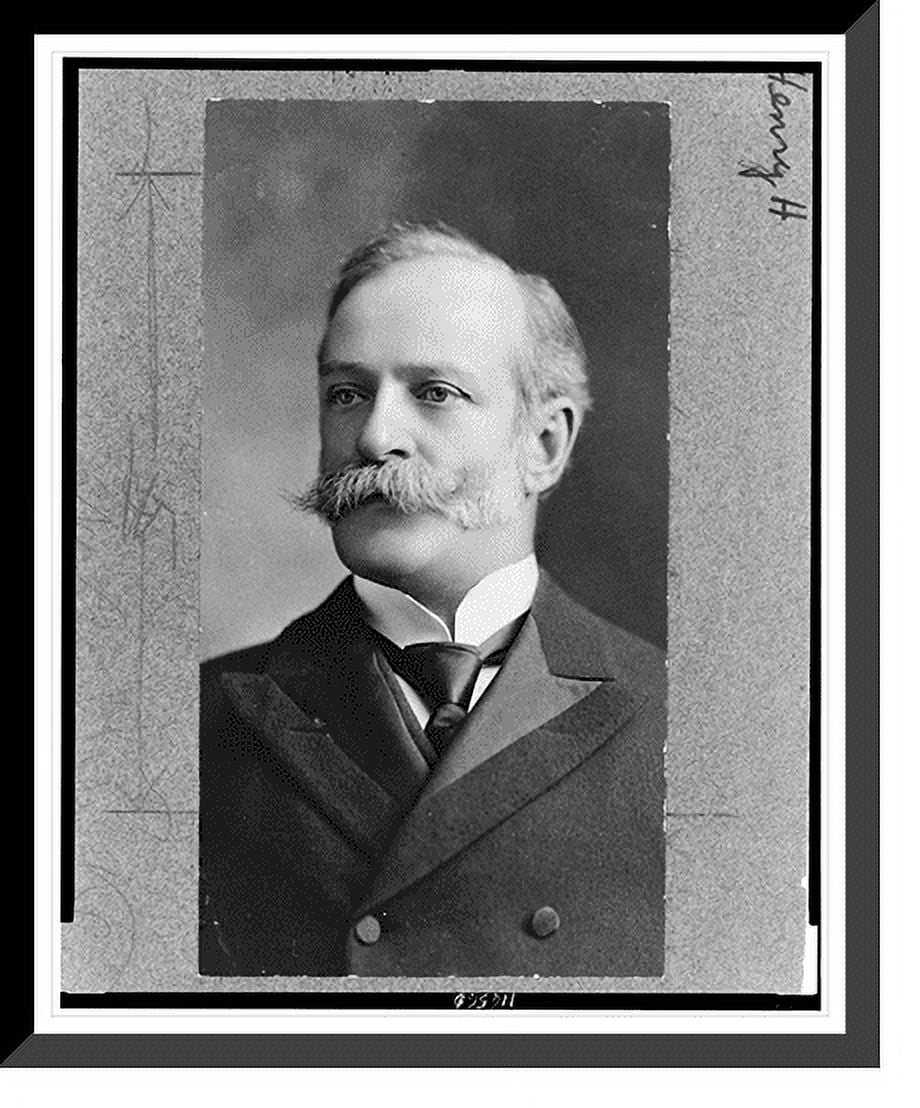 Historic Framed Print, [Henry H. Adams, head-and-shoulders portrait ...