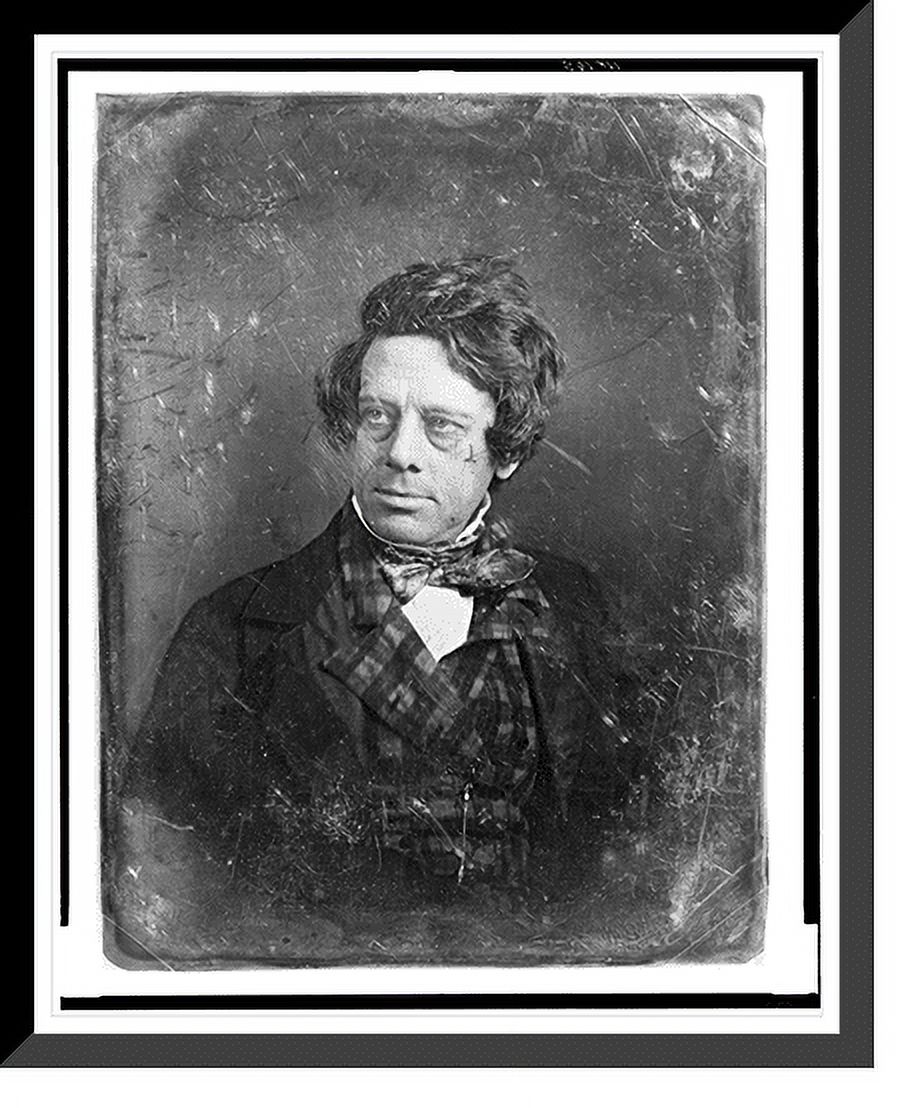 Historic Framed Print, [Henry Inman, head-and-shoulders portrait, slightly to the left] - 2, 17 ...