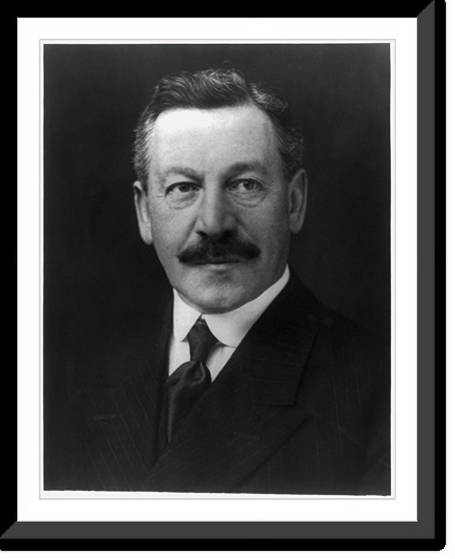 Historic Framed Print, Herbert Louis Samuel, viscount, 1870-1963, 17-7/ ...