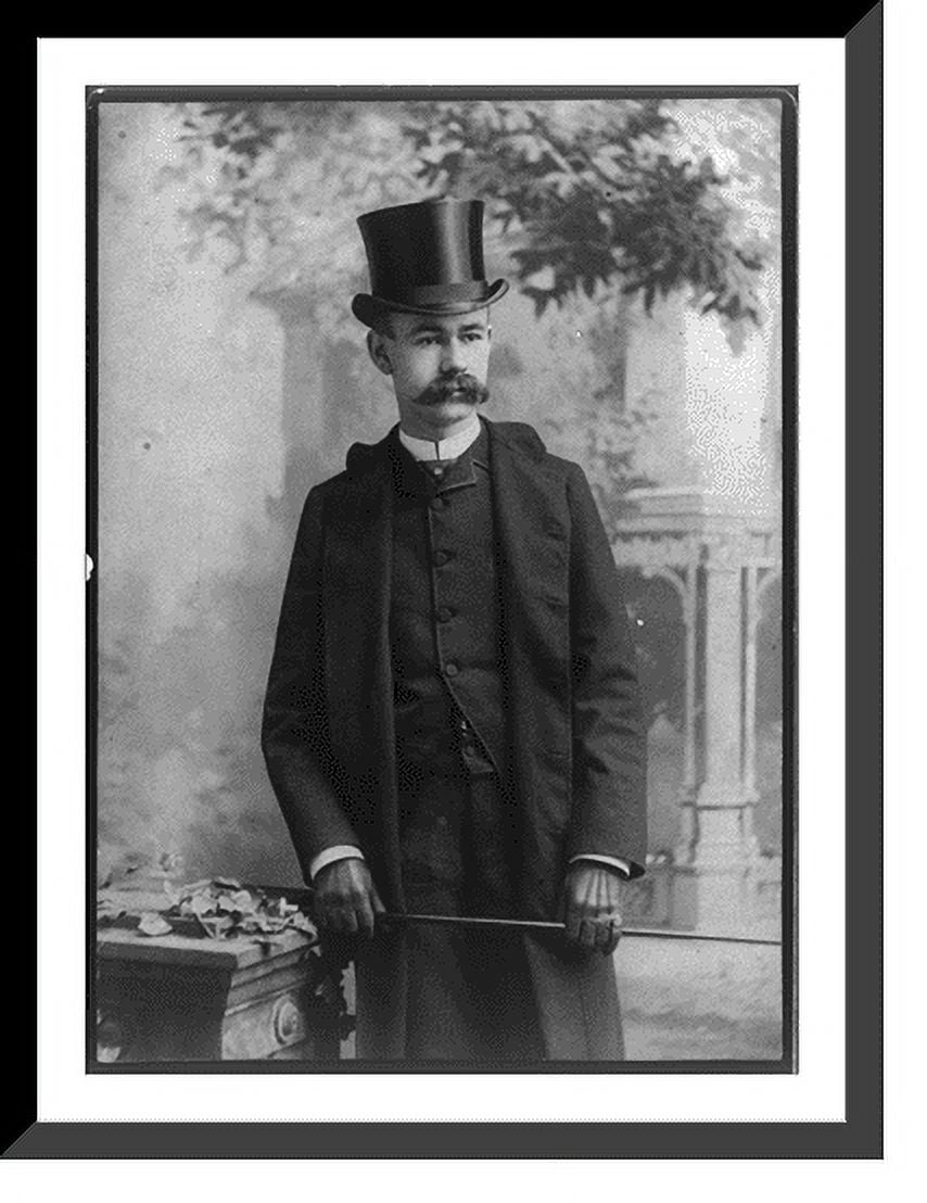 Historic Framed Print, [Herman Hollerith, 1860-1929, three-quarter ...