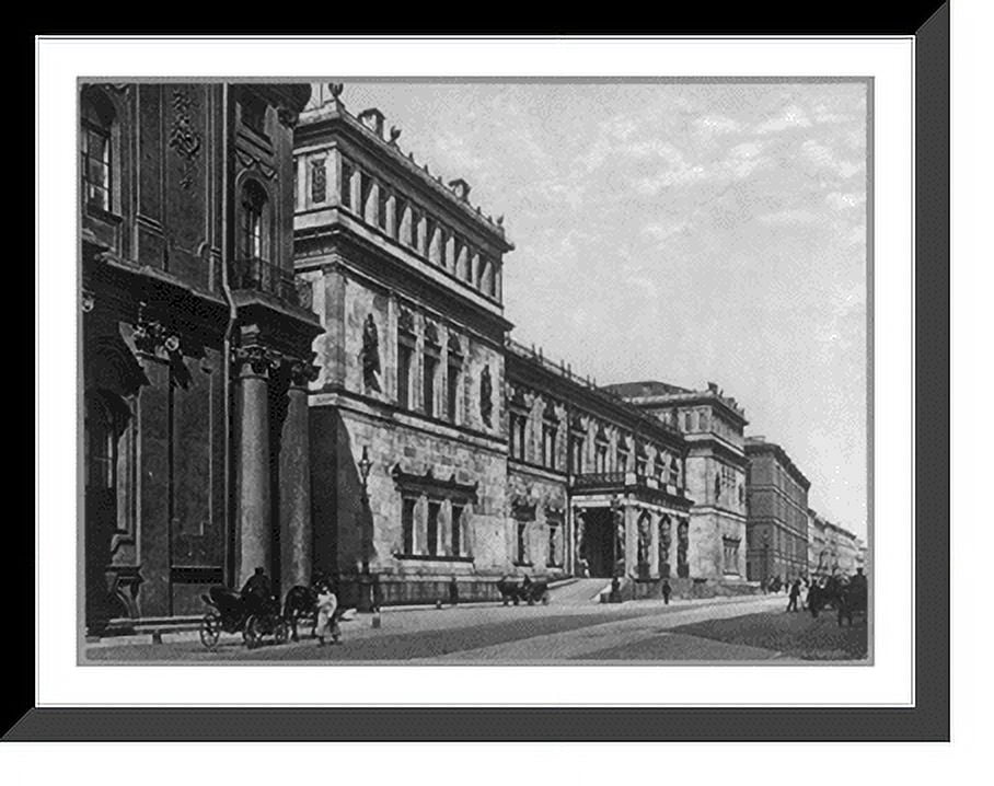 Historic Framed Print, [Hermitage Museum, reconstructed, 1830-40, by ...