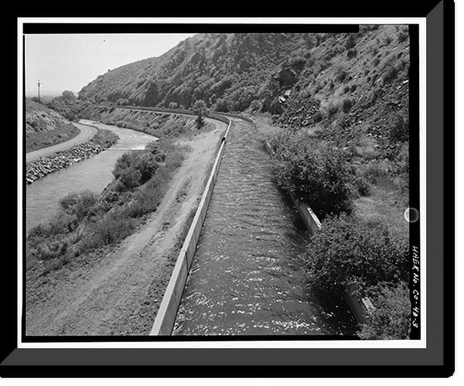 Historic Framed Print, High Line Canal, Mouth of South Platte River to ...