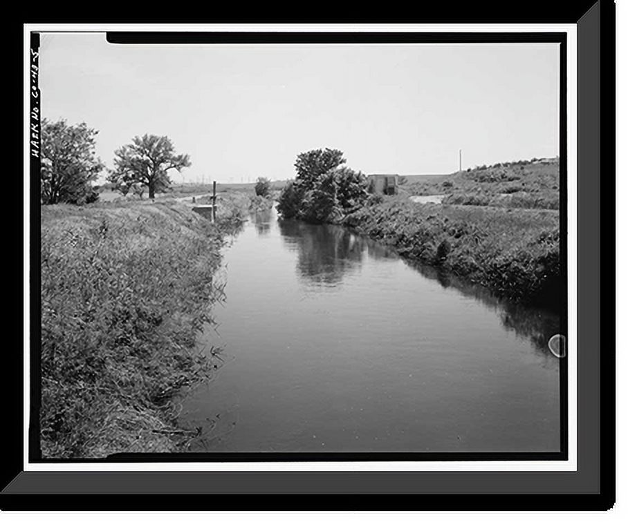 Historic Framed Print, High Line Canal, Mouth of South Platte River to ...