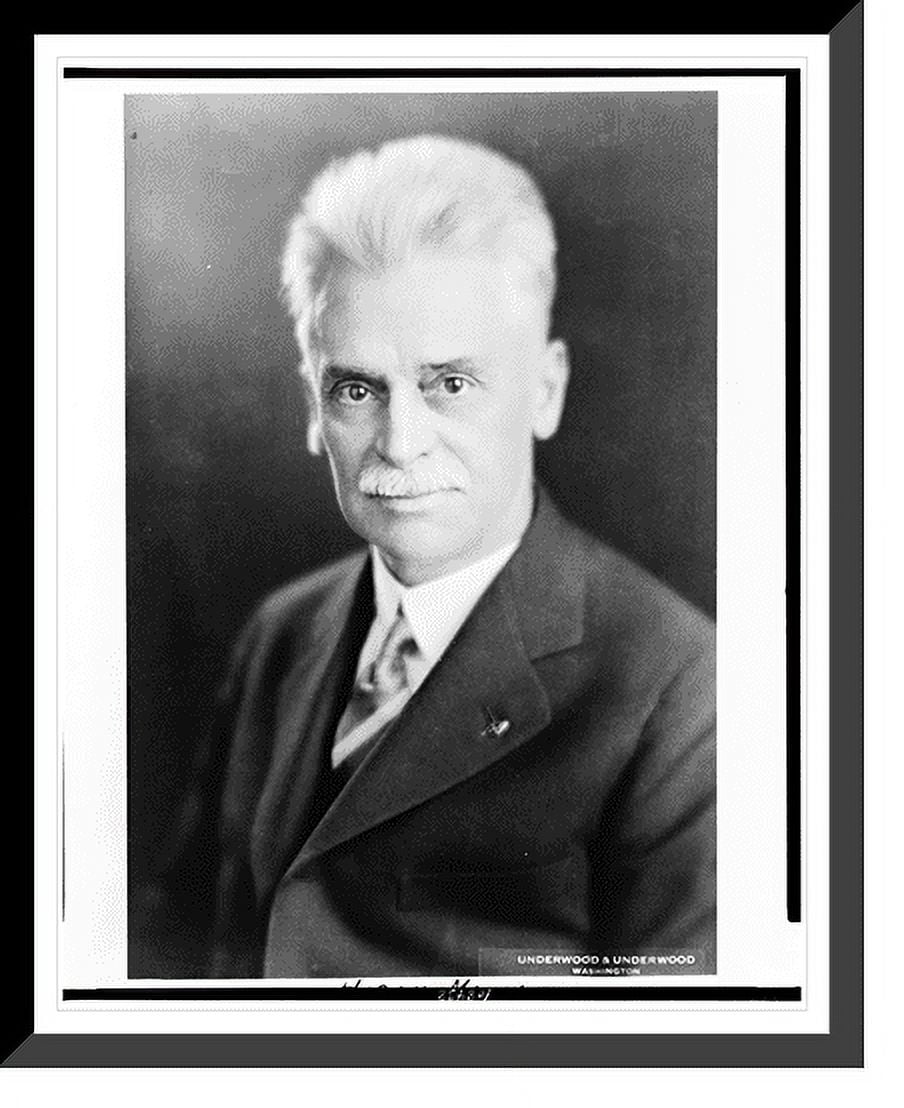 Historic Framed Print, [Hiram Percy Maxim, head-and-shoulders portrait ...