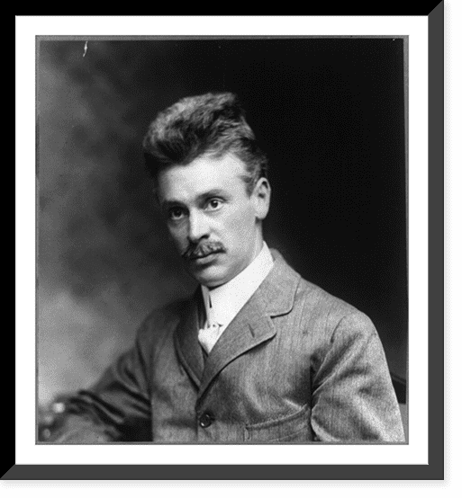 Historic Framed Print, [Hiram Percy Maxim, inventor, head-and-shoulders ...