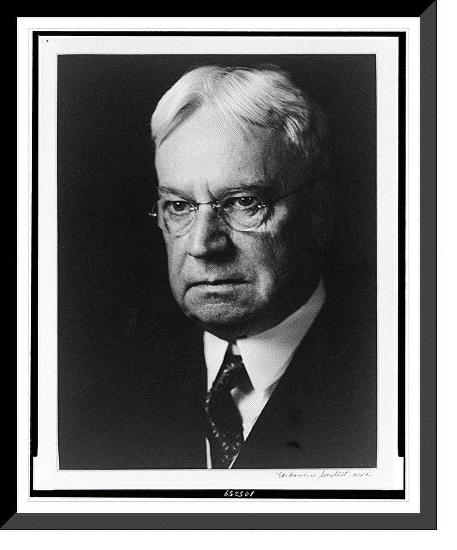 Historic Framed Print, [Hiram Warren Johnson, head-and-shoulders ...