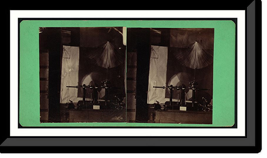 Historic Framed Print, [Holtz machine emitting sparks], 17-7/8" x 21-7/ ...