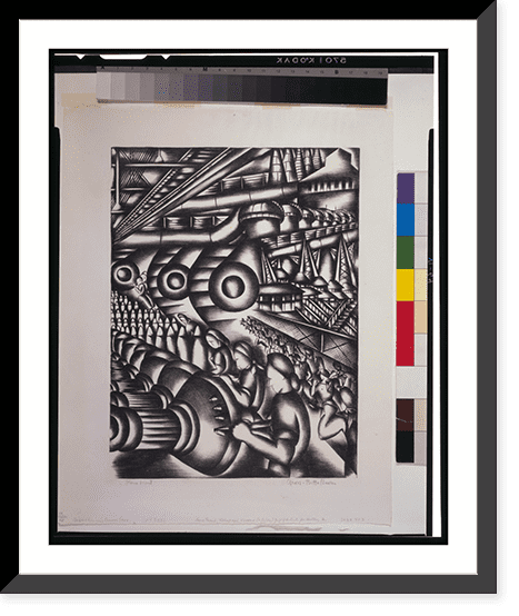 Historic Framed Print, Home front.Gross-Bettelheim. - 2, 17-7/8" x 21-7 ...