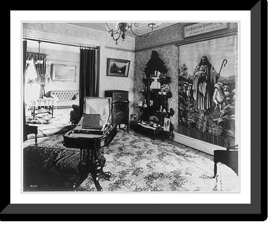 Historic Framed Print, Home of Mary Baker Eddy in Boston, Mass.: Back ...