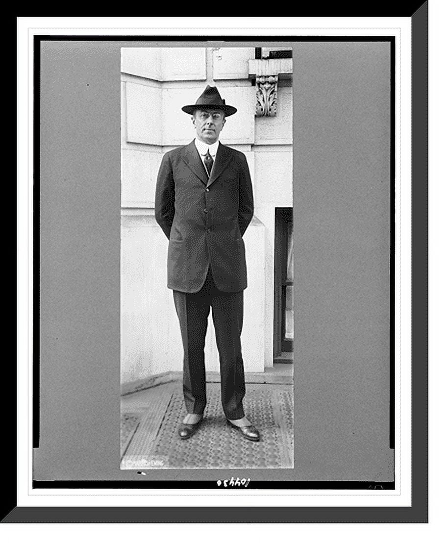 Historic Framed Print, [Homer Stillé Cummings, full-length portrait ...