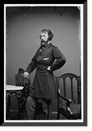 Historic Framed Print, Hon. Aaron Augustus Sargent of California, 17-7/ ...