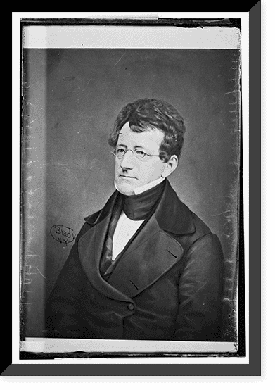 Historic Framed Print, Hon. Alfred Iverson of GA., 17-7/8" x 21-7/8 ...