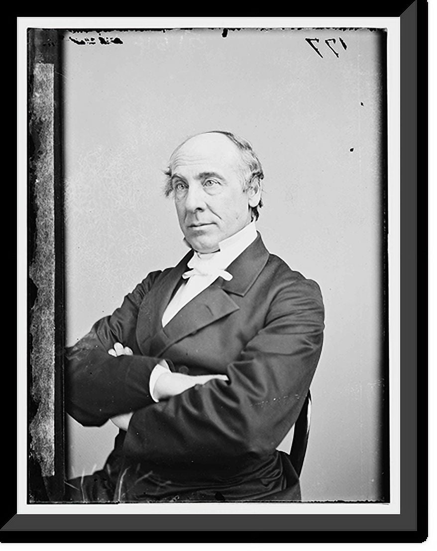 Historic Framed Print, Hon. Edwin Stanton, 17-7/8" x 21-7/8" - Walmart.com