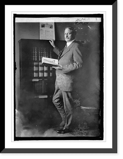 Historic Framed Print, Hon. Frank W. Mondell, 11/29/20, 17-7/8" x 21-7/ ...