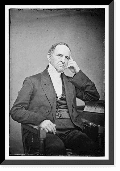 Historic Framed Print, Hon. Isaac Ingalls Stevens - 2, 17-7/8" x 21-7/8 ...