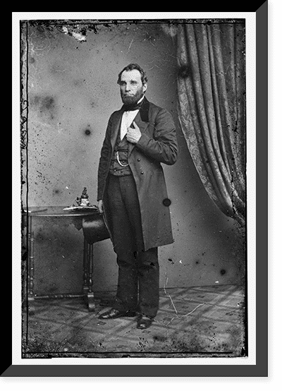 Historic Framed Print, Hon. John Peter C. Shanks of Ind. - 2, 17-7/8" x ...